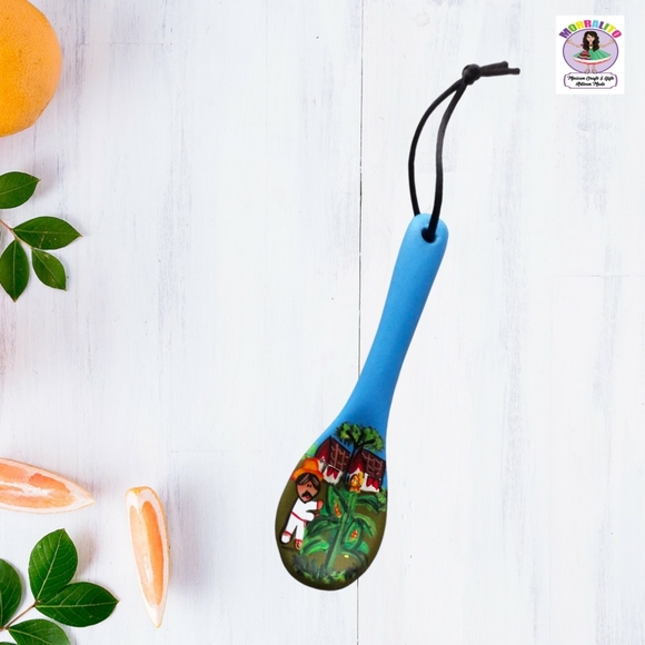 handcrafted | Art | Mini Spoon Magnethanging Mexican Pottery ...